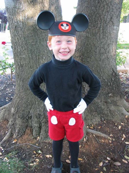 Homemade Costume Idea Mickey Mouse Mommysavers Mommysavers
